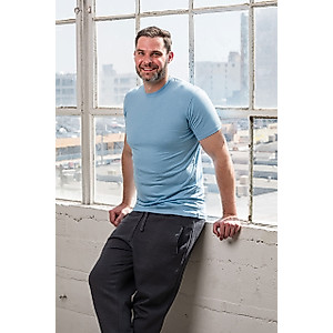 Have It Tall Men's Fashion Fit T Shirt Black Large Tall