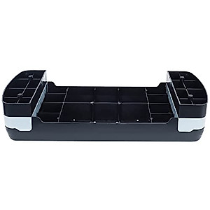 Signature Fitness Adjustable Workout Aerobic Stepper Step Platform Trainer, 27-Inch, Black/Gray