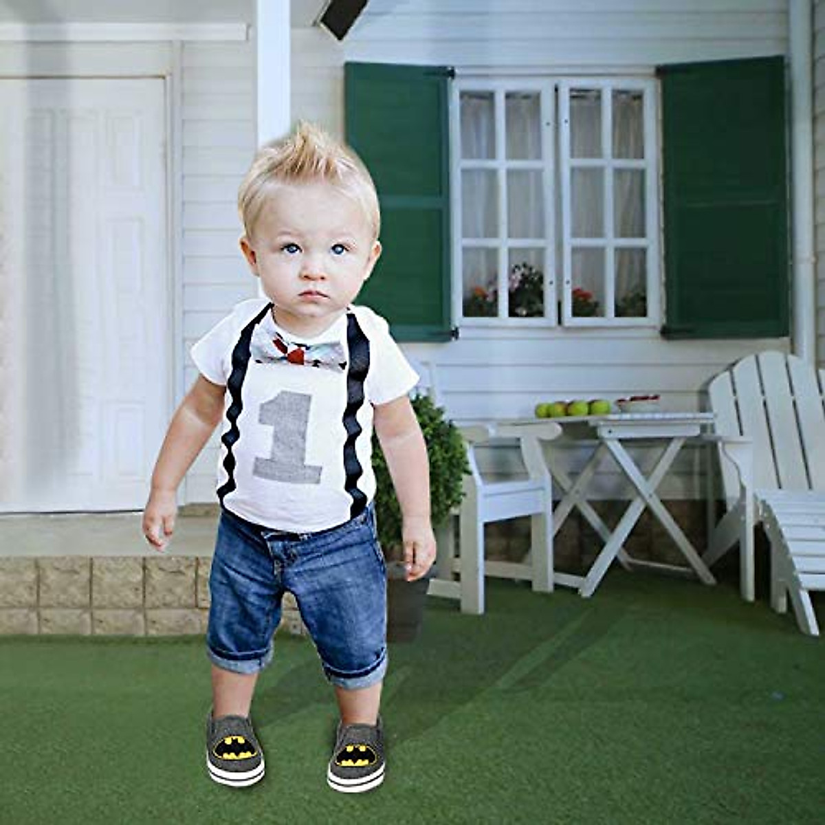 DC Comics Batman Infant Soft Sole Slip-On Shoes - Size 9-12 Months