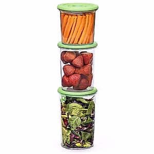 Presto 09512 FreshDaddy 3-Piece Vacuum Seal Container Set