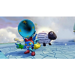 Skylanders Superchargers characters figures with bonus micro comic bundle. Birthday Bash Big Bubble Pop Fizz, Lava Lance Eruptor, Sky Slicer, Splat, Big Bubble Pop Fizz and Elite Zook.