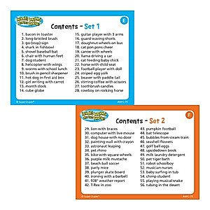 Super Duper Publications | What's Wrong with This Photo Flash Cards | Problem Solving, Reasoning and Critical Thinking Skills Fun Deck | Educational Learning Resource for Children