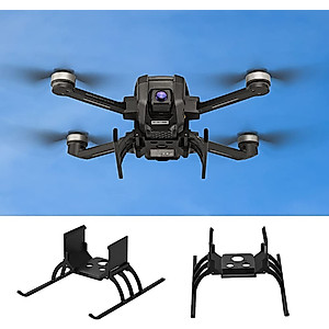 HS720 /HS720E Drone Accessories,Foldable Extended Landing Gear Leg Extension Protector Landing Stand + Propeller Blades Protection Guard Cover For Holy Stone HS720/HS720E Platinum Drone
