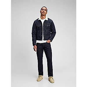GAP Mens Gapflex Slim Jeans, Rinsed, 36W x 32L US