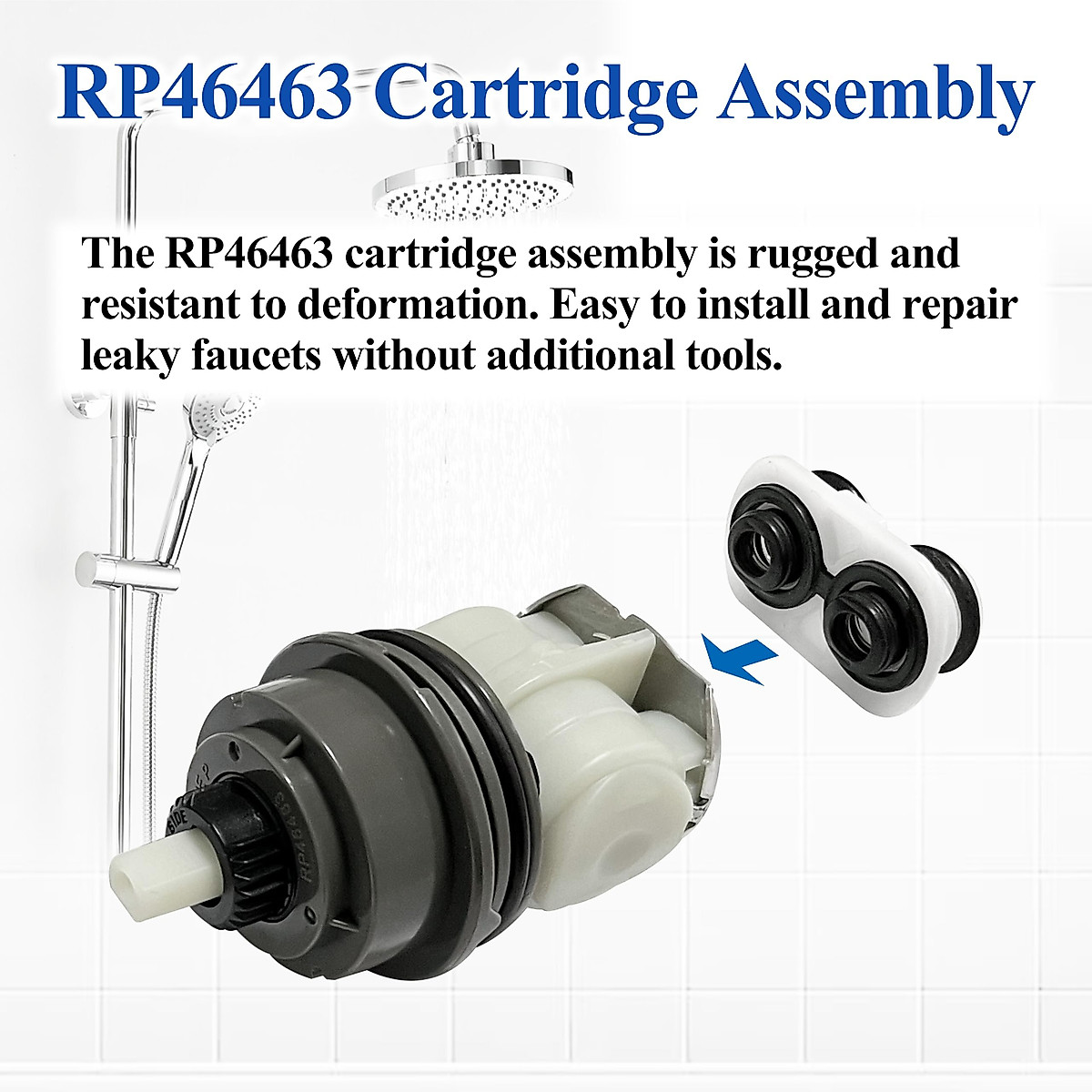 Cartridge Assembly RP46463 Compatible with Delta Monitor 17 Series (2006-Present) Shower Faucet