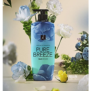 Elastine Perfumed Pure Breeze Hair Shampoo+Conditioner Set 600mlx2