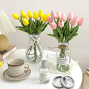 Cinvo Flower Mason Jar Insert Lid Metal Flower Organizer Frog Lid for Regular Mouth Mason Canning Jars Bouquet Easy Flower Arranging(6 Set Rings and Separate Lids)