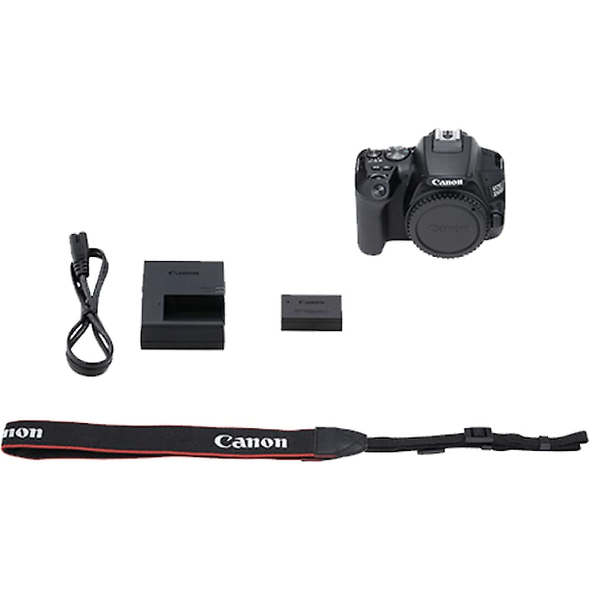 Canon EOS Rebel SL3 DSLR Camera with 18-55mm Lens (Black), EOS Bag, Sandisk Ultra 64GB Card, Cleaning Set and More (Renewed)