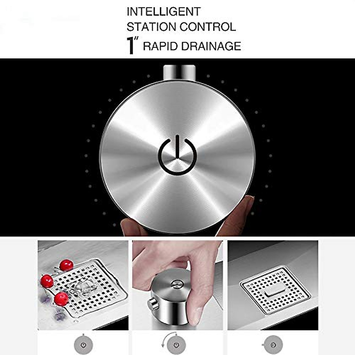 LMMDDP Handmade Brushed Sink 304 Stainless Steel 4mm Thickness High Pressure Cup Washer Bar Counter kitchen Sink ( Color : Set 4 )