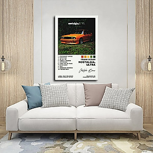 FUKITT Frank Poster Nostalgia Ultra Poster Album Cover Poster Canvas Poster Bedroom Decor Sports Landscape Office Room Decor Gift Unframe-style 12x18inch(30x45cm)