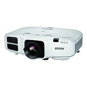 Epson V11H826020 PowerLite 5520W LCD Projector, Black/White
