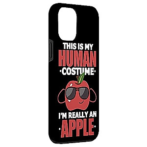 iPhone 14 Pro Max This is my human costume: I am really an APPLE! Case