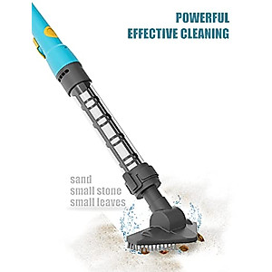 Marcytop Handheld Pool Vacuum, Cordless Rechargeable Stick Pool Cleaner, 4000mAH Battery Capacity, Ideal Pool Vacuum for Above Ground Pools, Hot Tub, Spa, for Sand and Debris