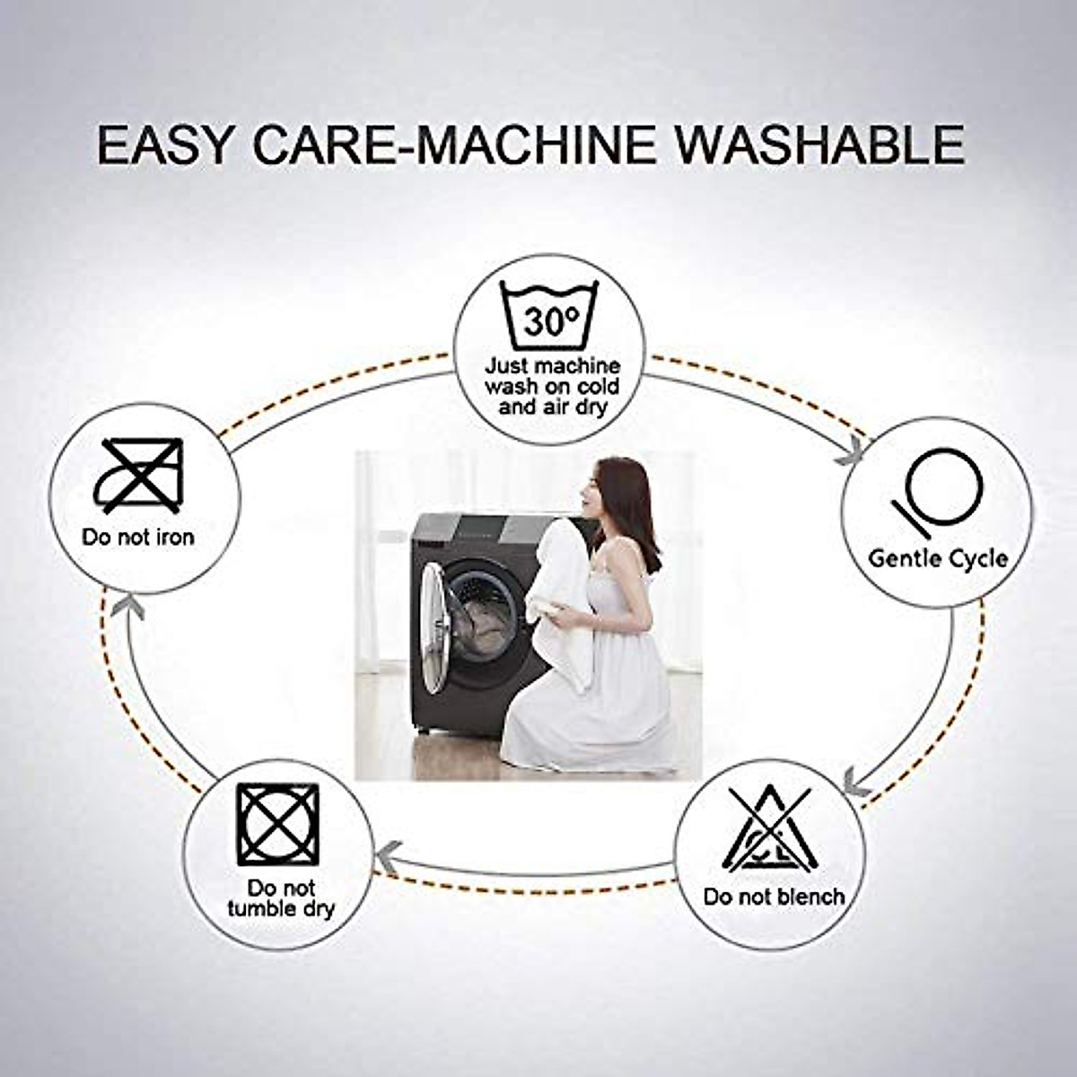 Dikoaina Classic Soft Faux Sheepskin Fur Rug White Fluffy Area Rug Shag Rug Carpets for Bedroom Living Room