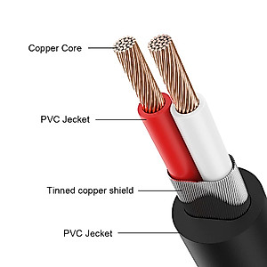 Poyiccot 3.5mm to RCA Cable, 3.5mm to 2RCA Female Audio Cable, RCA to Aux Cable Hi-Fi Sound RCA Stereo Audio Cord Gold Plated RCA Y Splitter Cable for MP3 Tablet Computer Speaker 25cm/0.8ft