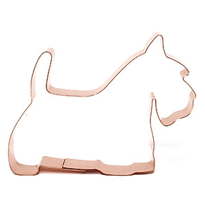 Scottish Terrier Copper Cookie Cutter