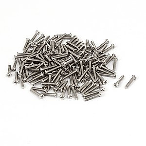 Aexit PM2x10mm Nickel Cleaning & Repair Plated Round Head Phillips Notebook Laptop Computer Computer Screws Screw 200pcs