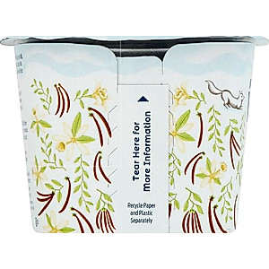 Icelandic Provisions 5.3oz Traditional Skyr Yogurt, Vanilla, Icelandic Cultured Dairy Product With 15g Protein/Serving | Thick & Creamy Texture | More Protein & Less Sugar Than Yogurt