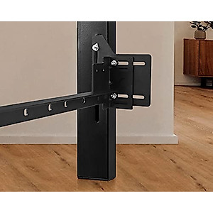Universal Footboard Extension Brackets, Bed Frame Extenders for Footboard, Headboard Brackets for Metal Bed Frame, Footboard Attachment Kit Can Drilled to Fit Twin, Full, Queen, or King Size Beds.