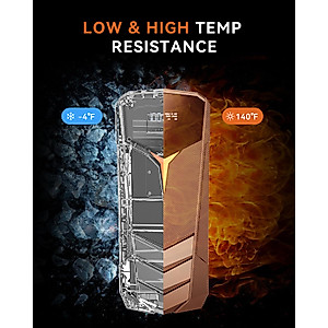 SUNPOW Lithium Jump Starter Battery Pack 2000A Peak 20000mAh (Up to All Gas and 8.5L Diesel),12V Battery Booster for Cars, Trucks, SUV, Portable Power Pack with LCD Screen & LED Light