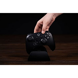 8Bitdo Ultimate Bluetooth Controller with Charging Dock for Switch and Windows, Black