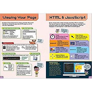 Coding with HTML & JavaScript - Create Epic Computer Games: The QuestKids children's series (In Easy Steps)