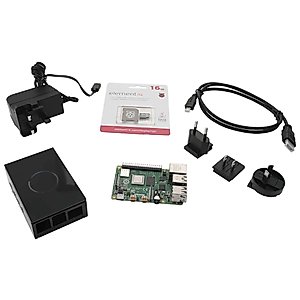 Raspberry Pi 4B Starter KIT, 4GB, BLK