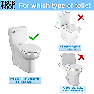 3-Inch Toilet Flush Valve Replacement 2-piece Toilet Tank Parts with Gasket and Bolts Fit for American Standard 738921-100.0070A Easy to Install High Performance Water-Saving
