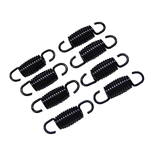 Yoogu 1-3/4In (Pack of 8) Furniture Springs Replacement for Recliner Sofa Bed Black [12Turn]