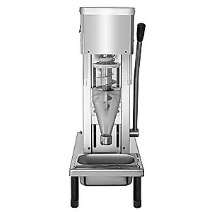 VEVOR 110V Frozen Yogurt Blending Machine 750W, Yogurt Milkshake Ice Cream Mixing Machine 304 Stainless Steel Construction, Professional Commercial Kitchen Equipment