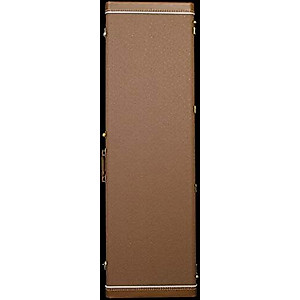 Fender Jaguar/Jazzmaster/Toronado/Jagmaster Multi-Fit Case - Brown with Gold Plush Interior