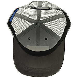 Costa Topo Trucker Hat, Mid Gray Heather Striped Bass