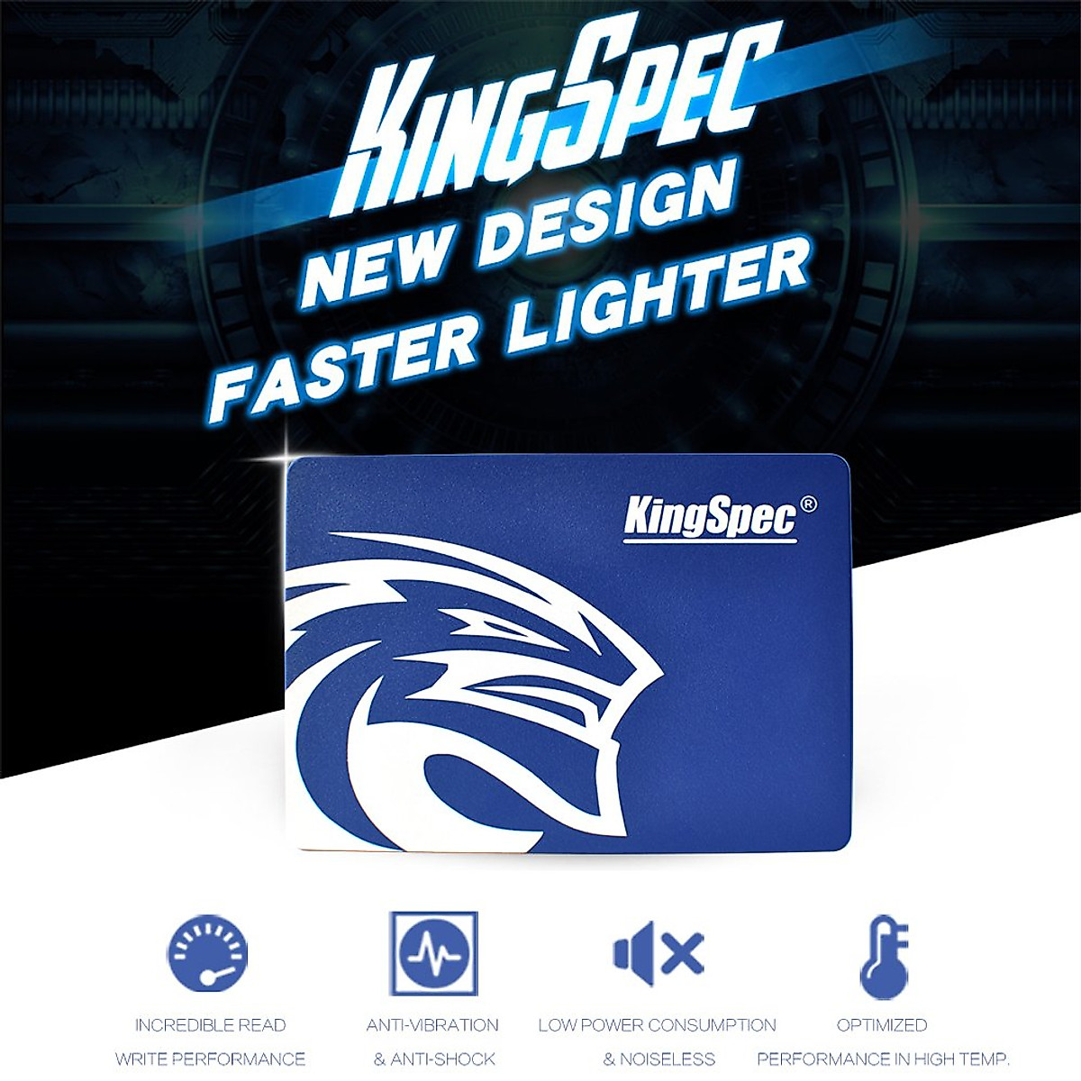 KingSpec 64GB 2.5-Inch SATA III Internal SSD (T-64)