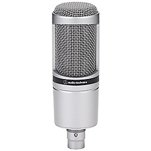 Audio-Technica 2020GM Cardioid Condenser Microphone Silver