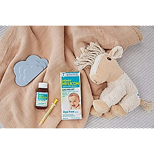 MYLICON Infants Gas Relief Drops for Infants and Babies, Dye Free Formula, 1 Fluid Ounce