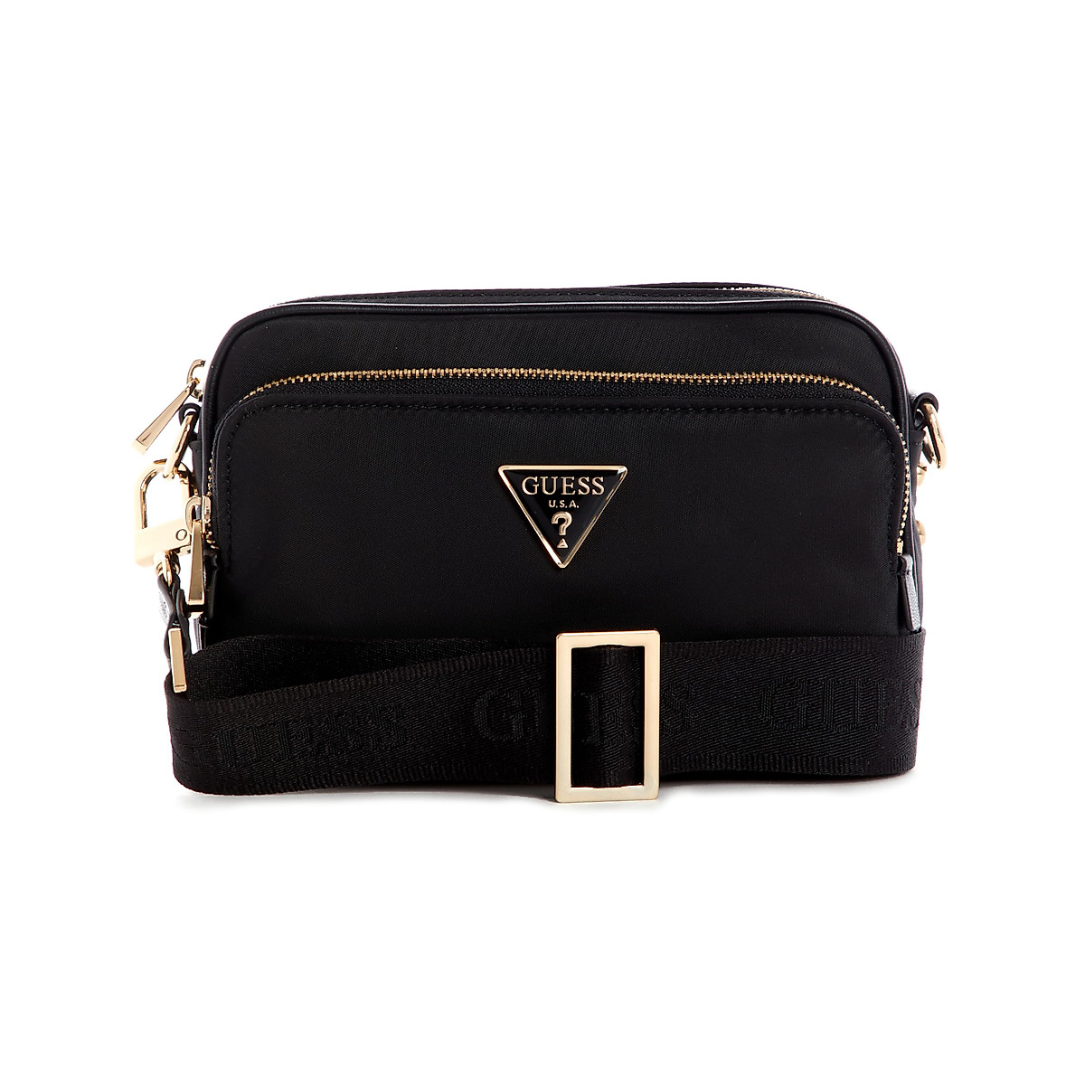 GUESS Little Bay Crossbody Camera, Black