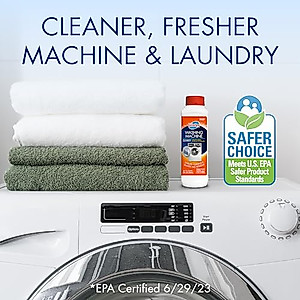 Glisten Washing Machine Cleaner, Helps Remove Odor, Buildup, and Limescale, Fresh Scent, 12 Ounce Bottle, 2-Pack