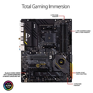 ASUS TUF Gaming X570-PRO (WiFi 6) AM4 Zen 3 Ryzen 5000 & 3rd Gen Ryzen ATX Motherboard (PCIe 4.0, 2.5Gb LAN, BIOS Flashback, HDMI 2.1, USB 3.2 Gen 2