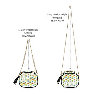 Jurassic Dinosaur Small Crossbody Shoulder Bag for Women,Cellphone Bags Card Holder Wallet Purse and Handbags