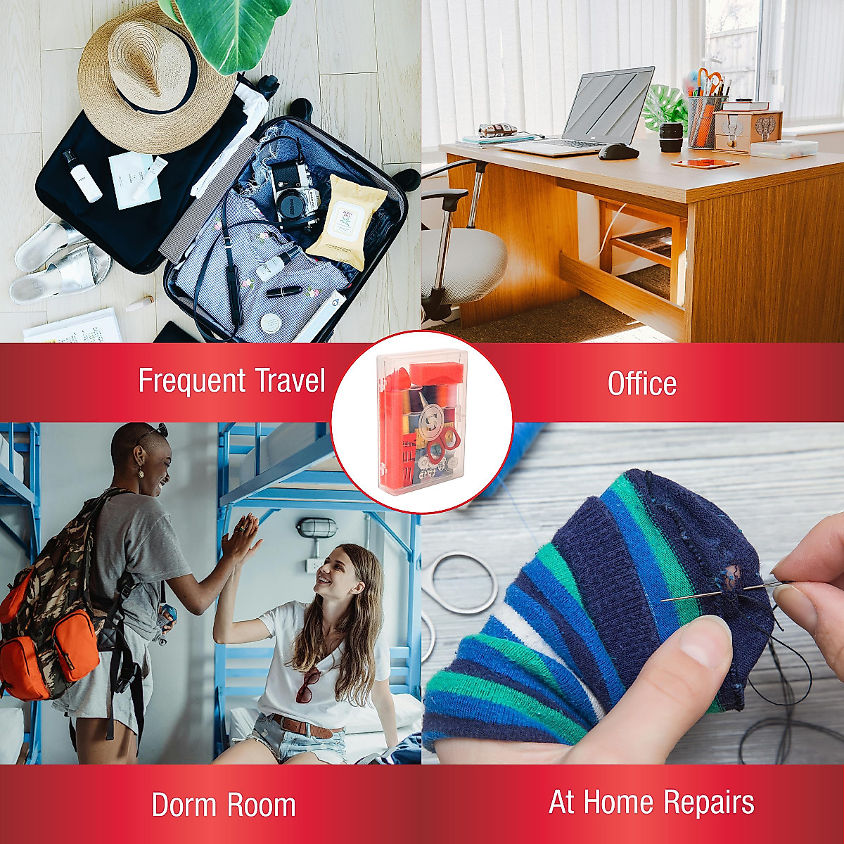 SINGER 00279 Sewing Kit in Storage Box