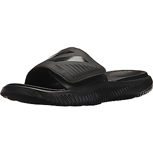 adidas Men's Alphabounce Slide Sport Sandal, Black/Black, 8 M US