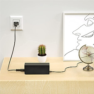 J-ZMQER AC Adapter Cord Compatible with HP Pavilion 27XW 27" IPS LED Backlit LCD Monitor J7Y63AA#ABA