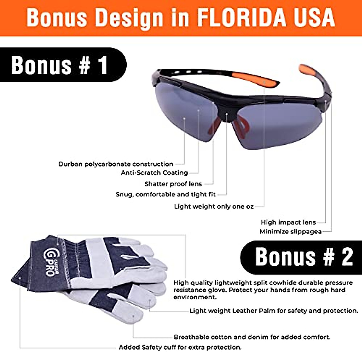 CARIB GEAR PRO Gel Knee Pads For Men and Women Work Construction | Heavy Duty Comfortable Anti-Slip Pad For Tiling, Cleaning Flooring Roofing and Gardening | Extra Gel and Cushion Support