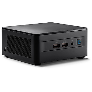 Intel NUC 12 Pro NUC12WSHi7 Mini Desktop Computer - 12th Gen Core i7-1260P 12-Core up to 4.7 GHz CPU, 64GB RAM, 8TB SSD, Iris Xe Graphics, Wi-Fi 6E + Bluetooth, Windows 11 Pro