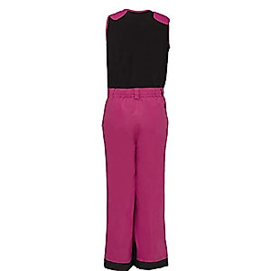 Arctix Kids Limitless Fleece Top Bib Overalls, Fuchsia, Small