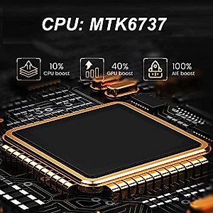 Dilwe 6.1in 13pro Max Unlocked Smartphone, 6.1in HD Mobile Phone, 4G 5GWIFI Unlock Cell Phone, 4GB RAM 64GB Face Unlock Cell Phone for Android12, 4000mAh Unlocked Cellphone