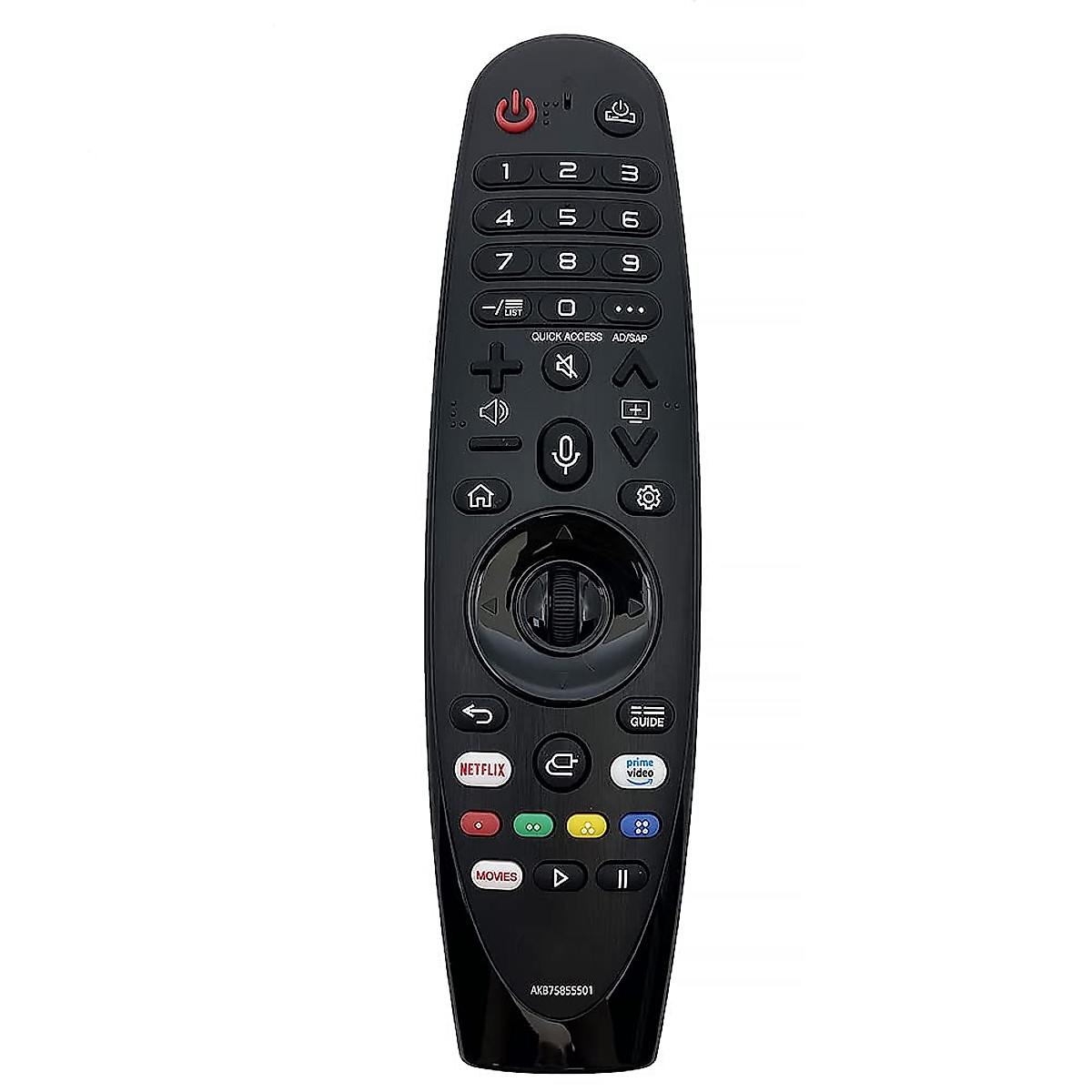 Remote Control AKB75855501 for LG Magic TV Replacement MR20GA OLED55CXPUA for UN85 UN81 UN80 UN74 UN73 UN71 with Point, Click, Scroll, and Voice Control