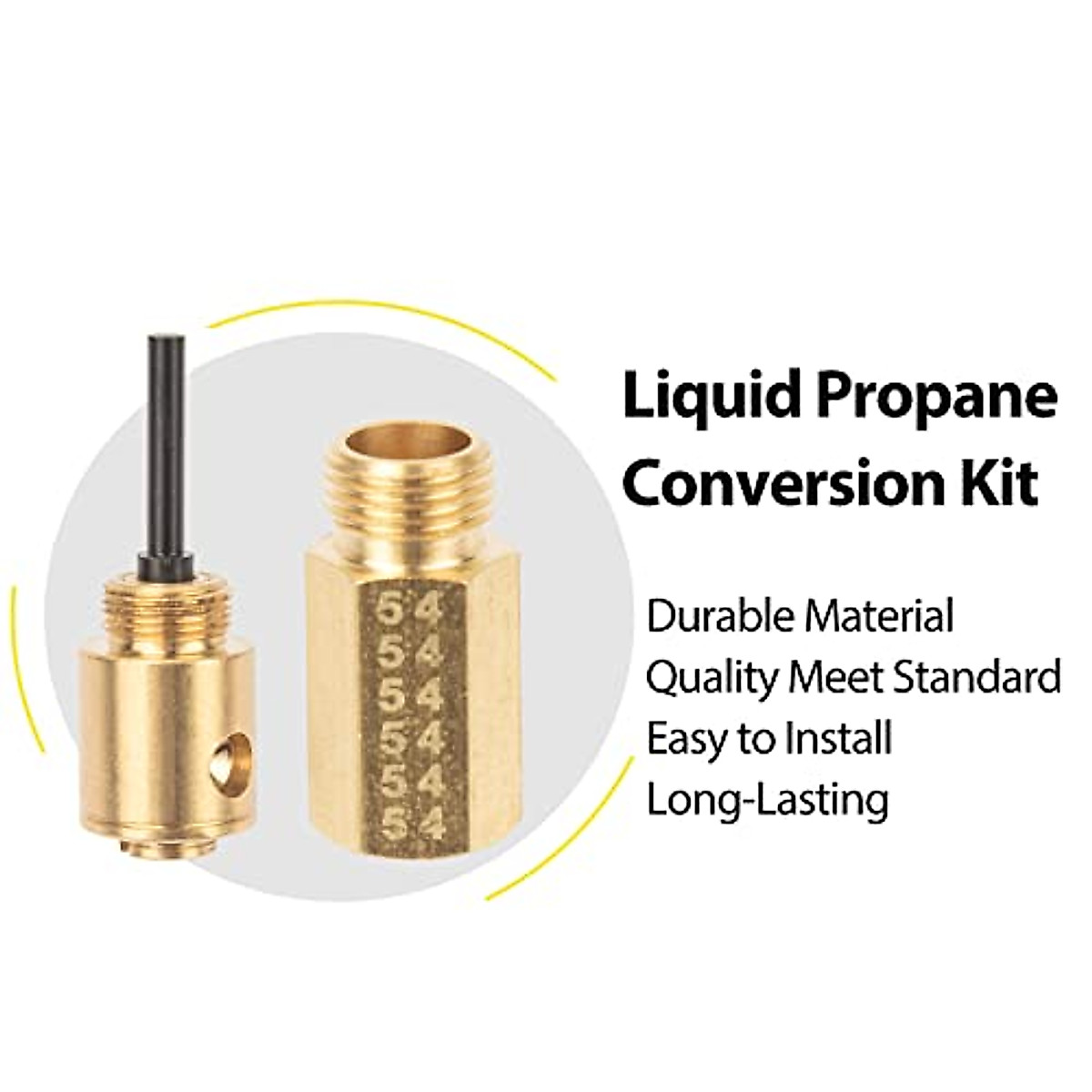 LPKIT-3/XAA Liquid Propane Conversion Kit for Natural Gas to Liquid Propane (LP) Conversion Replacement Compatible with Samsung
