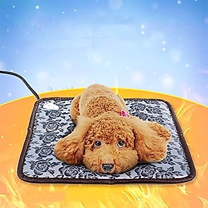 Pet Electric Blanket Waterproof, Anti-bite, Wear-Resistant, Temperature Constant Temperature (17.6x17.6in)