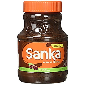 Sanka Decaf Instant Coffee (8 oz Jars, Pack of 4)